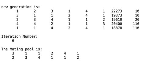 Step Generating Mating Pool From The Population Download Scientific Diagram