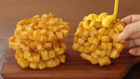 감자를 이렇게 만들어보세요 정말 맛나는 간식이예요 바삭한 감자튀김 만들기 Fried Potatoes