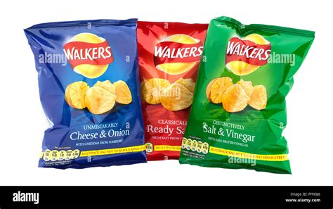 Walkers Crisps Packets Cut Out Stock Images And Pictures Alamy