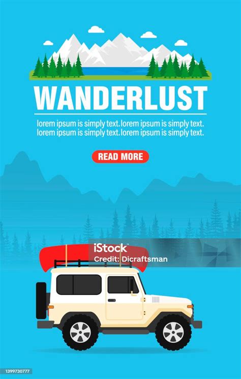 온라인 티켓 구매 여행 시간 컨셉 디자인 비행기와 함께 플랫 배너 산에 대한 스톡 벡터 아트 및 기타 이미지 산 스포츠 유틸리티 자동차 Trekking Bike