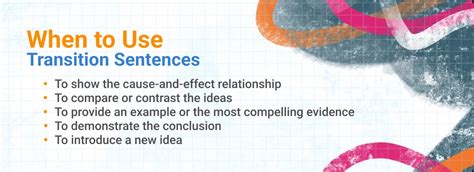 how to use transition sentences expert guide