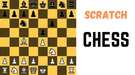 Scratch Tutorial How To Make Chess Game Using Scratch Youtube