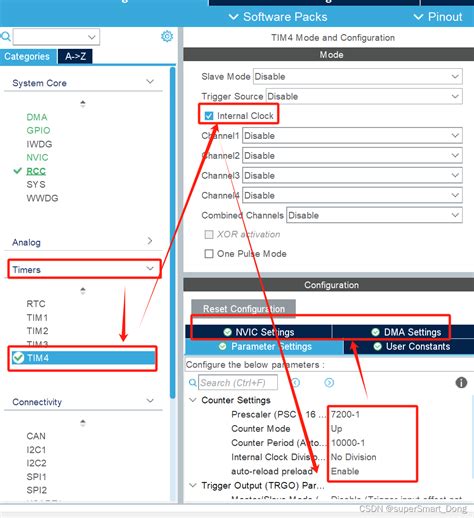 STM32基本定时器原理和定时程序