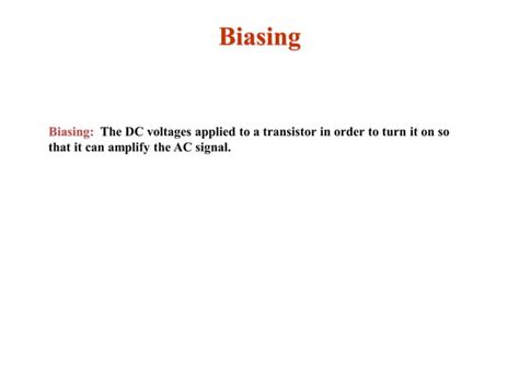 Electronics Chapter DC Biasing BJT PDF Computer Networking Computing