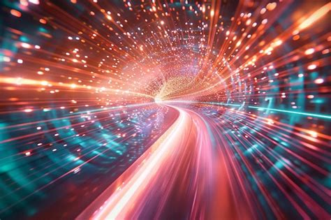 Premium Photo Experience The Dynamic Energy Of Data Transfer As Generative Ai