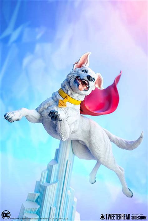 Tweeterhead Krypto Dc Comics Maquette By Tweeterhead