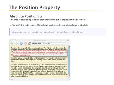 Css Positioning Elements