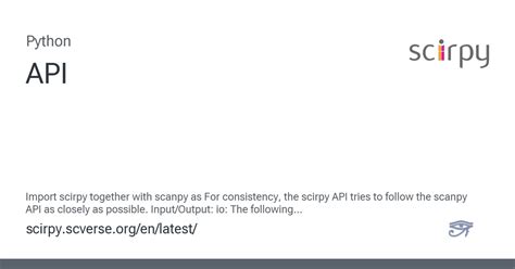 API Scirpy