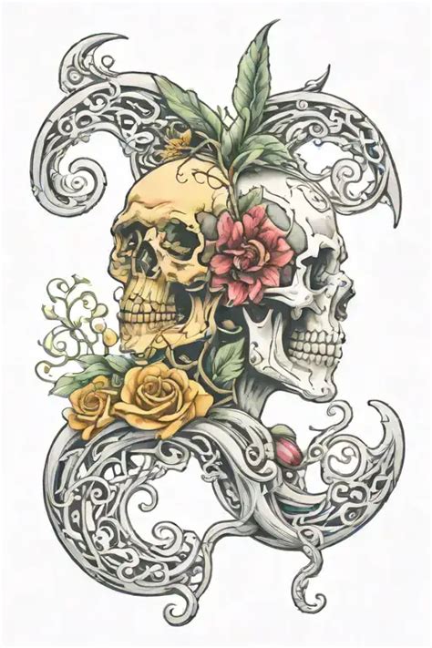 3116 Life And Death Tattoo Ideas Blackink Ai
