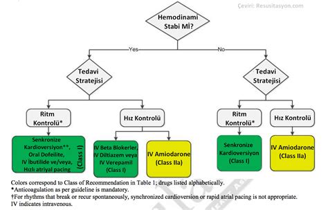 AHA 2015 Tedavi Algoritmaları Resüsitasyon