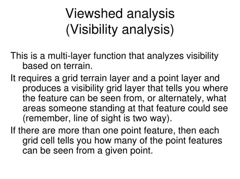 Ppt Introduction To Raster Spatial Analysis Powerpoint Presentation