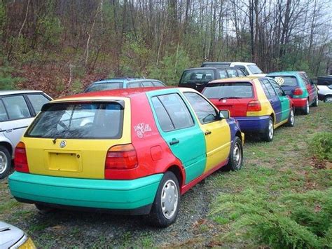 Volkswagen Golf Mk3 Harlequin Volkswagengolfmk3 Coches
