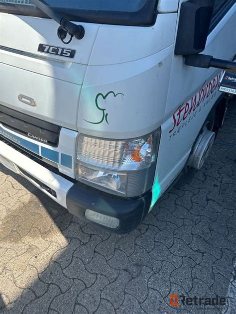 Mitsubishi Fuso Canter 7c15 Eco Hybrid Med F40 Fassi Kran Mitsubishi