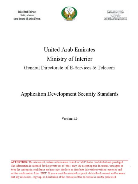Application Development Security Standards V1 0 Pdf Information Security Vulnerability