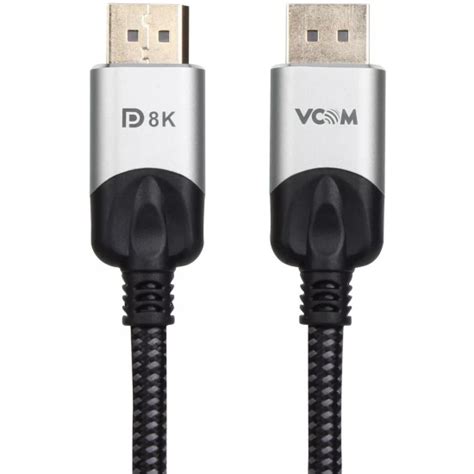 Кабель соединительный Vcom Display Port V1 4 8k 60hz 1 5m Vcom — купить в интернет магазине