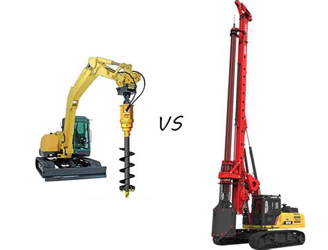 What Is The Difference Between Auger And Rotary Drilling Drillmaster