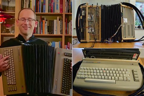Engineer Uses Two Commodore 64 Computers To Build A Functional Accordion Called Commodordion