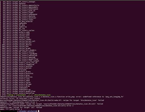 Installing All Failed Undefined Reference To Pngsetlongjumpfn Building Blender Developer