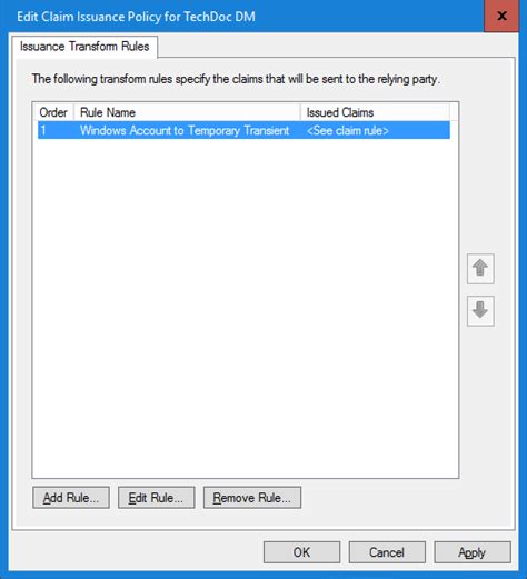 Configuring Adfs 40 And Above As An Sso Identity Provider For Techdoc Docubrain