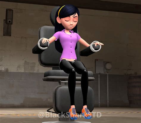 Violet Tied To A Chair By Blacksharkstd On Deviantart