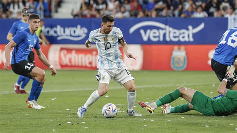 Las Perlitas De La Goleada De Argentina Ante Estonia La Reacción De Antonela Roccuzzo Por Los