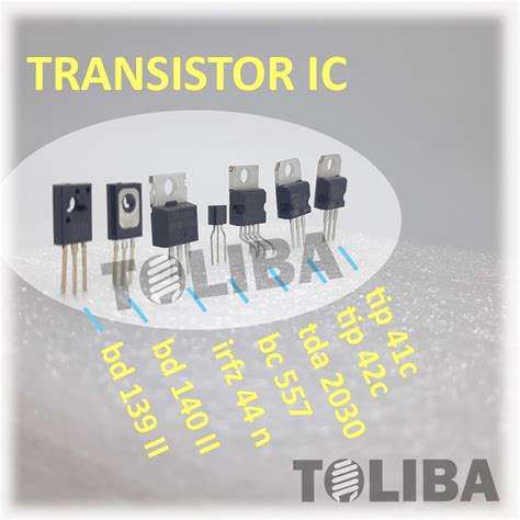 Jual Transistor Ic Tip Komponen Elektronik Ic Tda Transistor Ic Bc Ic Irfz Ic Bd Asli