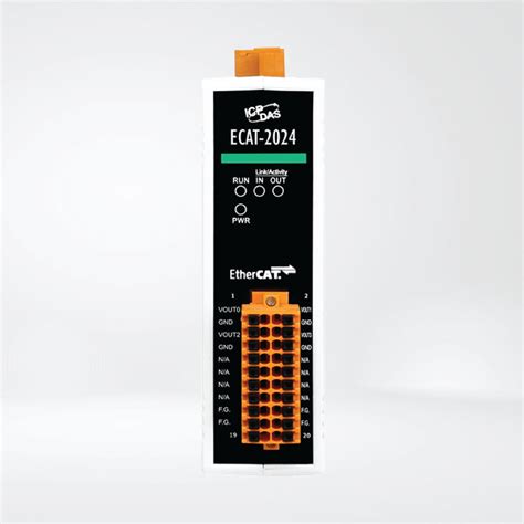 Ecat 2024 Ethercat Slave I O Module With Isolated 4 Ch Ao