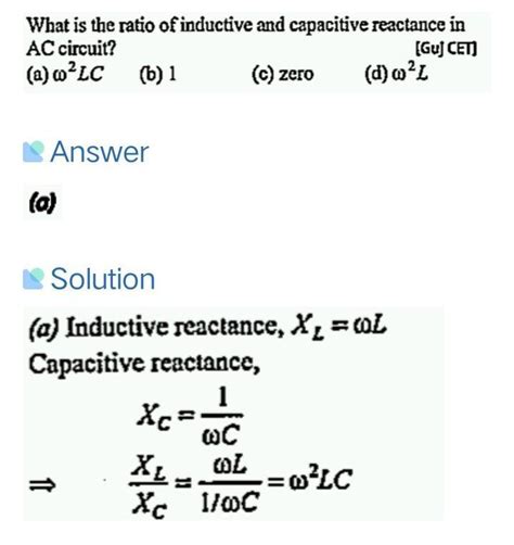 Inductive Vs Capacitive Circuit At Loren Griffith Blog