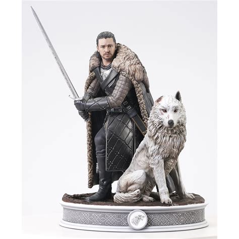 Game Of Thrones Gallery Jon Snow Statue Entertainment Earth