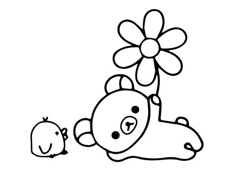 20 Rilakkuma Coloring Pages Free Printable Pdf And Online Coloring