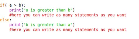 Python If Else Condition And Indentation Python Code For If Else