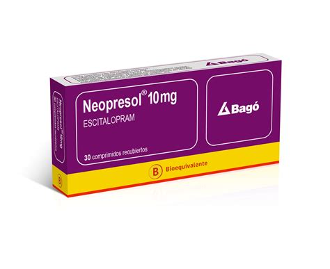 Laboratorio Bagó Neopresol 10 Mg X 30 Comprimidos Laboratorio Bagó Neopresol 10 Mg X 30 Comprimidos