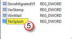Disable The Windows Live Mail Splash Screen