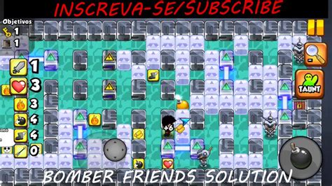 Bomber Friends Robot Quest Level 3 Missão Do Robô Nível 3 Youtube