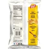 Lays Original Sea Salt Kettle Cooked Potato Chips Bag 8 Oz