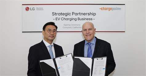 Lg 북미 1위 충전사업자와 맞손전기차 충전사업 글로벌 확대
