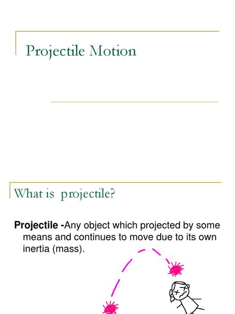 Projectile Motion Pdf Physical Quantities Physics