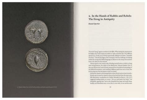 Pdf Daniel Sperber In The Hands Of Rabbis And Rebels The Etrog In Antiquity” In Warren