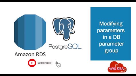 04 Modifying Parameters In A Db Parameter Group Youtube