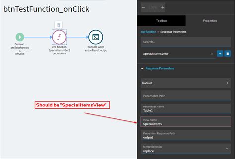App Studio Erp Function Action Access Arbitrary JSON Keys In