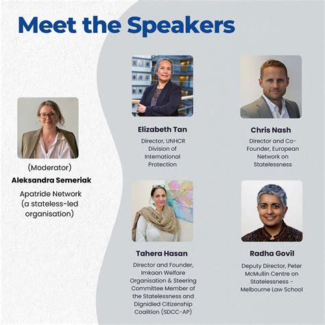 Inclusive Solutions Towards Ending Statelessness Side Event At The