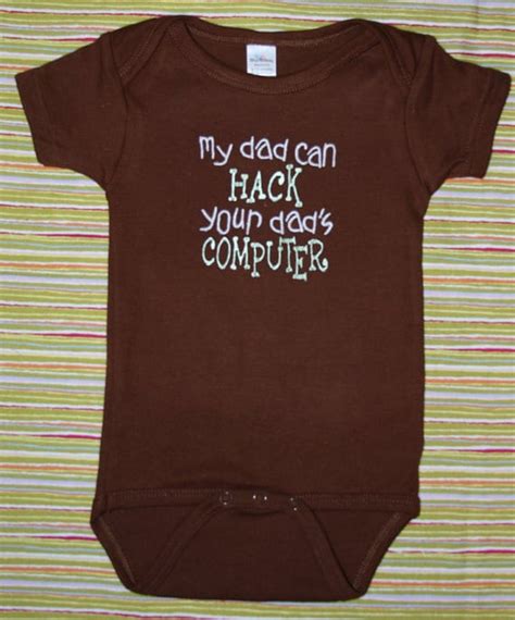 My Dad Can HACK Your Dad S COMPUTER Custom Embroidered Etsy