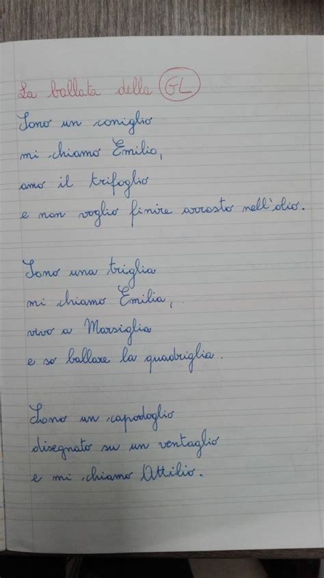 Classe Terza Grammatica Dicembre Ripasso Del Digramma Gl Artofit