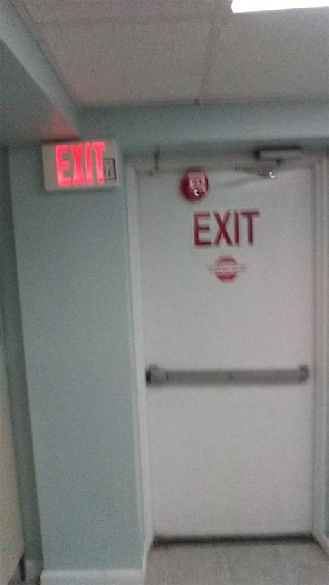 Exit Sign Placement 3 R Mildlyinfuriating