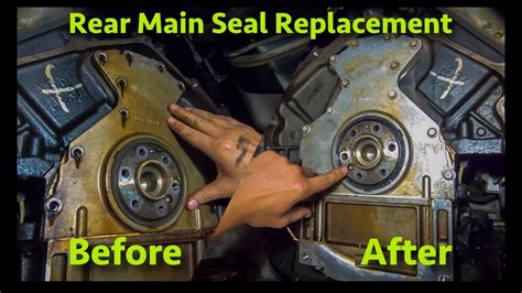 Rear Main Seal Replacement Easy Youtube