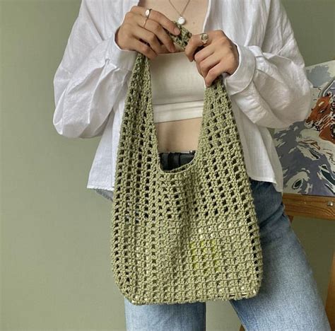 Easy Crochet Net Bag Tutorial Beginner Step By Step Artofit