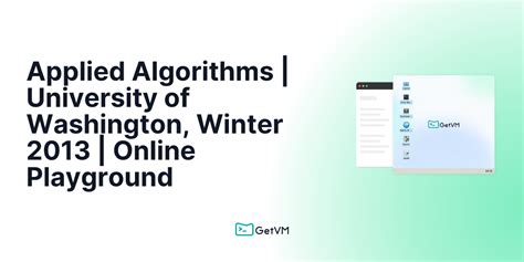 Applied Algorithms University Of Washington Winter 2013 Online