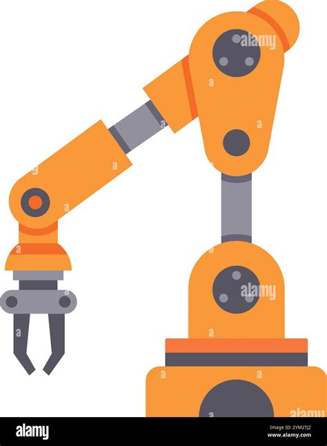 Modern Robotic Arm Is Picking Up An Object Representing Automation Innovation And Efficiency