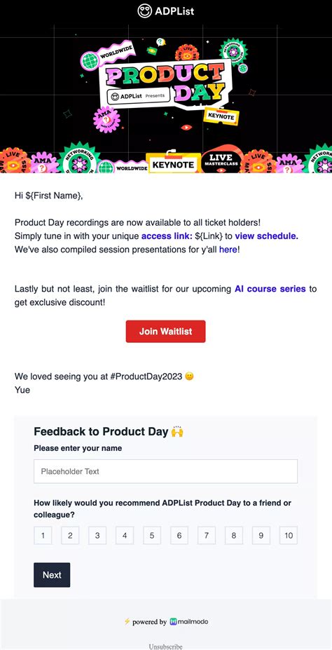 Waitlist Email Template Email Templates Templates Master Class