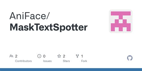 Github Aniface Masktextspotter